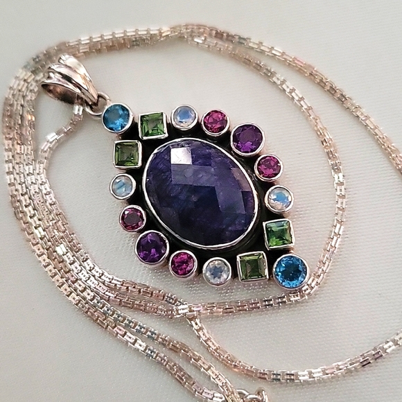 Nicky Butler | Jewelry | Nicky Butler Sterling Silver Multi Gemstone ...